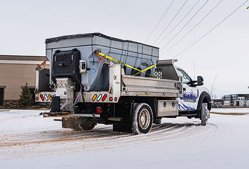 HillTip IceStriker™ Salt Spreader for trucks | Combi Salt Spreader